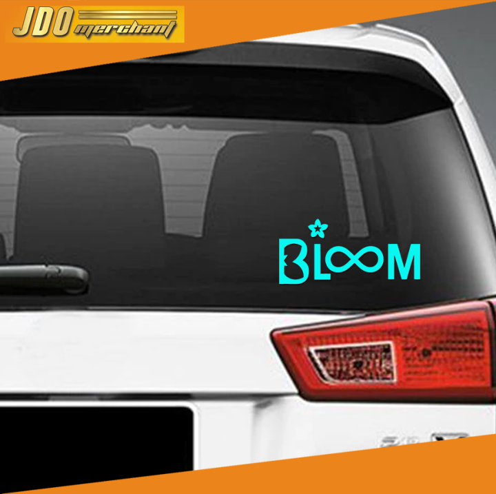 Bloom Logo vinyl decals sticker | Lazada PH