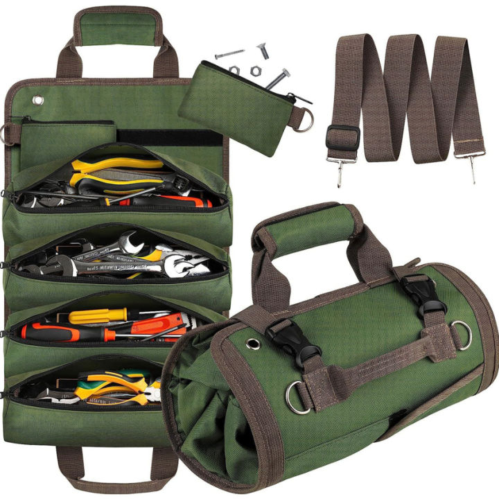 Tool Bag Organizers - Small Tool Bag With Detachable Pouches , Heavy ...