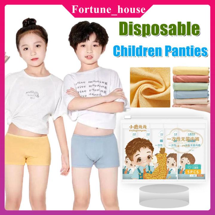 Children Disposable Panties Boy Girl 100 Cotton Panties EO Sterilization Travel Kids Underwear Individual Package Children S Disposable Pants All Seasons Kids Underwear Lazada Lazada PH