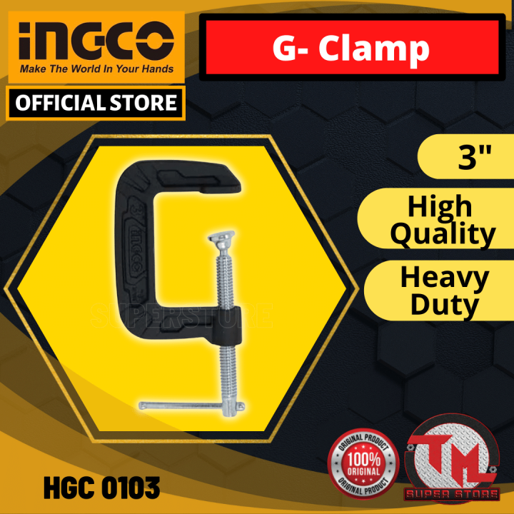 INGCO G-Clamp 3" HGC 0103 • Tm ss | Lazada PH