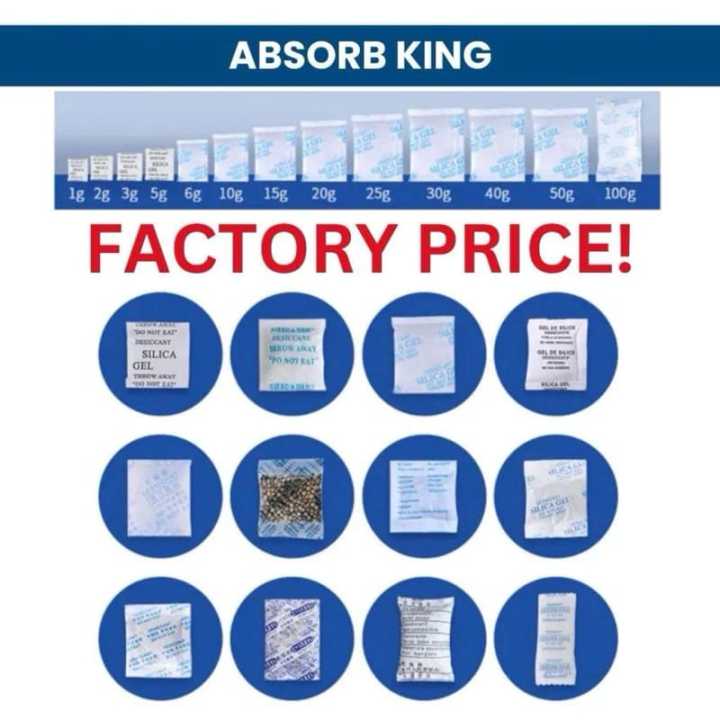ABSORB KING SILICA GEL DESICCANTS | Lazada PH