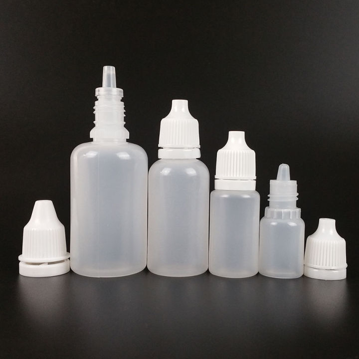 Dropper Bottle, 5ml, 10ml, 15ml, 20ml, 30ml, 50ml, 100ml Eye Dropper ...