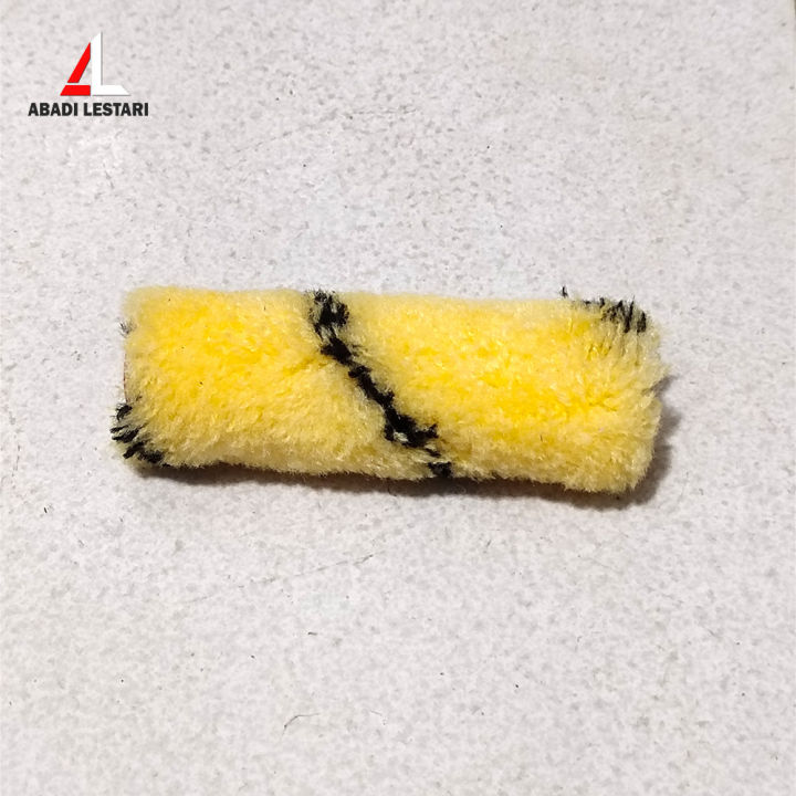 ISI REFFIL ANAK KUAS BULU ROLL MINI 4 INCH / BULU ROLL KAPAL REFILL 4 ...