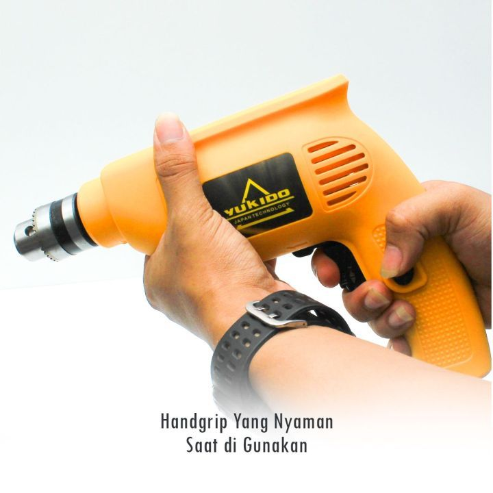 Jual NEW YUKIDO mesin bor 10mm bor kayu dan besi elektrik drill ...