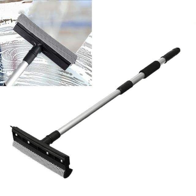 Double-sided retractable glass sponge wiper with long handle | Lazada PH