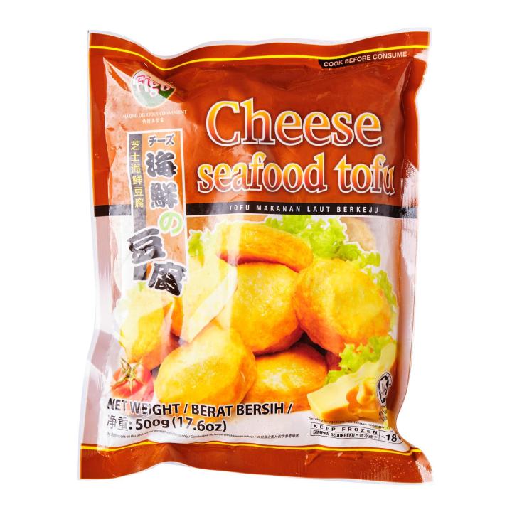 FIGO Cheese Seafood Tofu - Frozen | Lazada Singapore