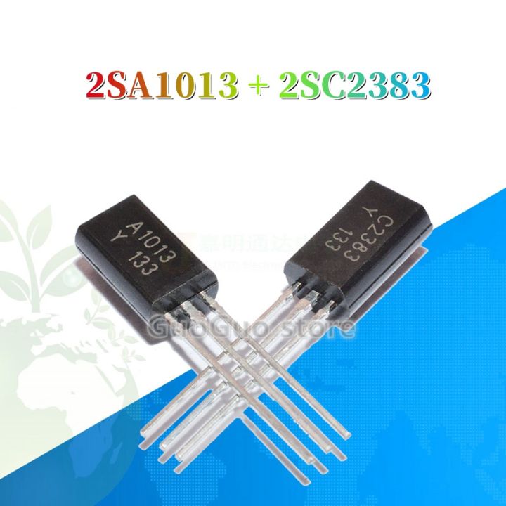 【Customizable】 200pcs 100pairs 2SA1013 2SC2383 TO-92L TO92L Audio Amplifier Transistor | Lazada PH