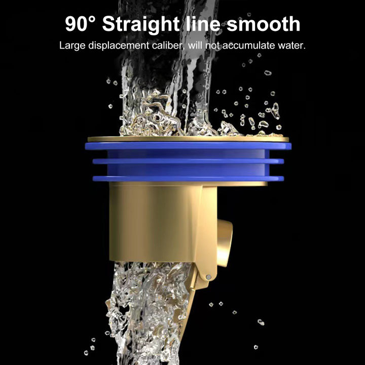 Anti-backflow Valve Automatic Opening Floor Drain Anti-backflow Shower ...
