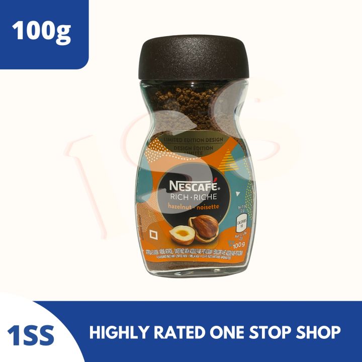 Nescafe RICH Hazelnut, Instant Coffee 100g | Lazada PH