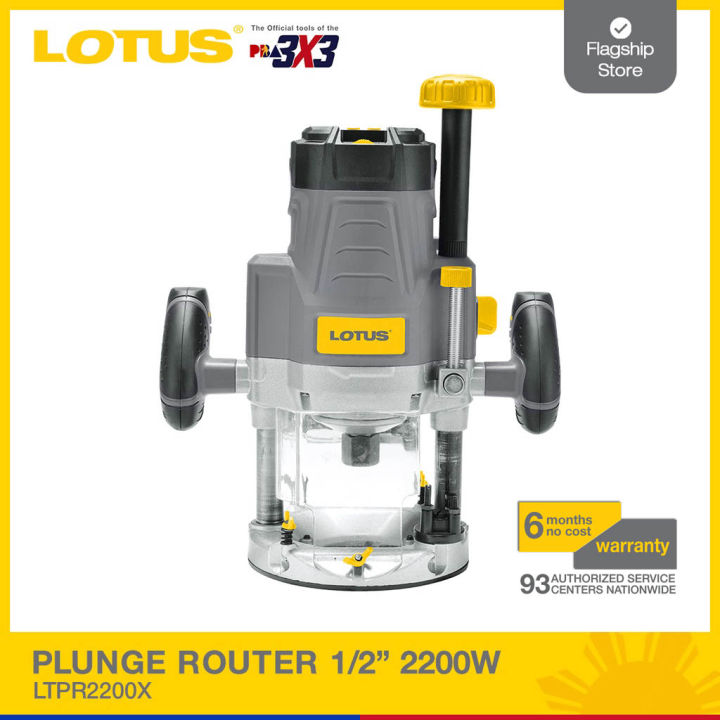 Lotus Plunge Router ½ inch 2200W LTPR2200X - Power Tools | Lazada PH