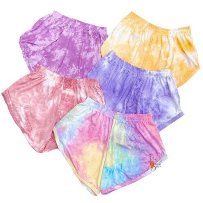 SS Tie Dye Candy Short Women Comfy Dolphin Shorts | Lazada PH