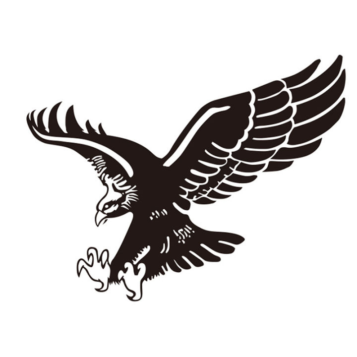 【Am】แฟชั่นนกอินทรีสติกเกอร์รถอัตโนมัติประตูฮู้ดสติ๊กเกอร์แต่งรถซ้ายขวา ...