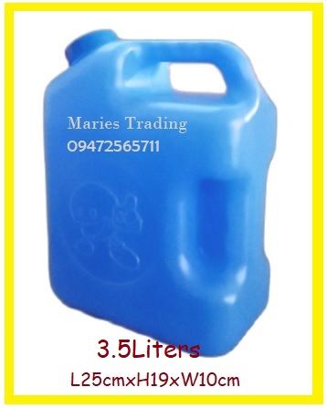 3.5L Water Container/ Blue Water Gallon / Mini Water Tank / Empty ...