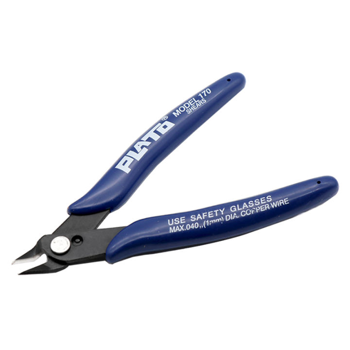 PLATO 170 Wishful Clamp DIY Electronic Diagonal Pliers Side Cutting ...