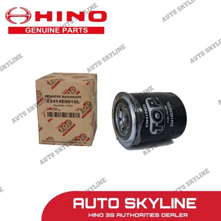 HINO 300 Series Fuel Filter 23414E0010L (WU302R/ WU342R) | Lazada