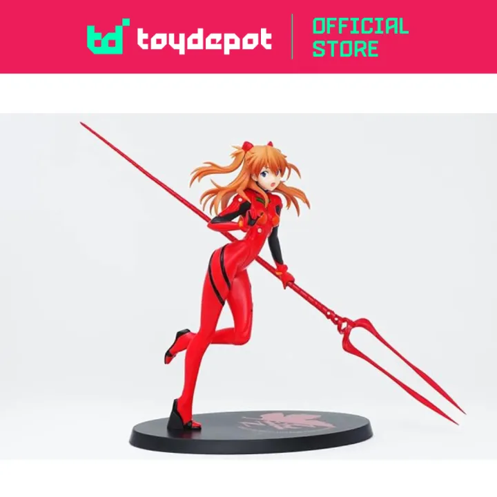 Sega Rebuild Of Evangelion Premium Figure Asuka x Spear Of Longinus ...