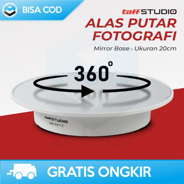 ALAT PUTAR PRODUK FOTOGRAFI PROPERTI PUTAR 360DERAJAT ROTATING DISPLAY ...