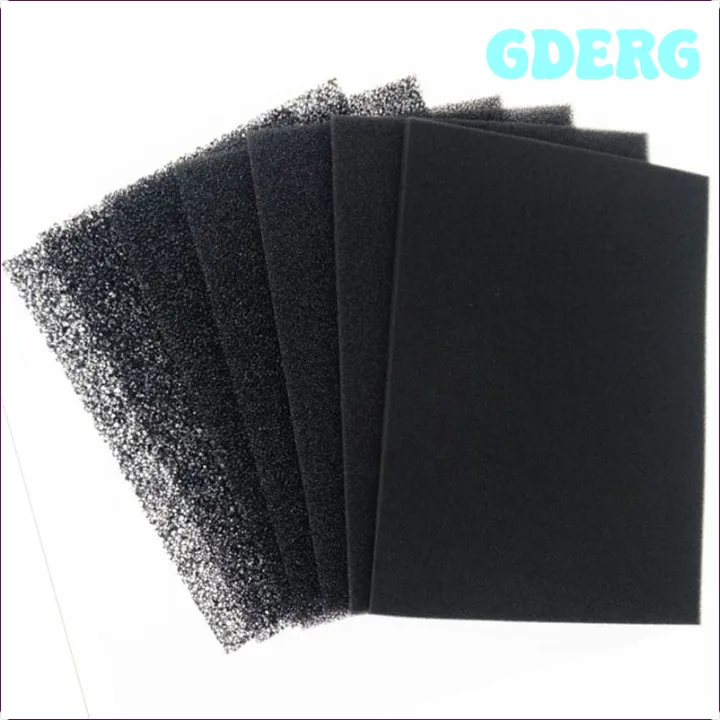 GDERG 30PPI Air Compressor Air Filter Cotton Dust Sponge Air ...