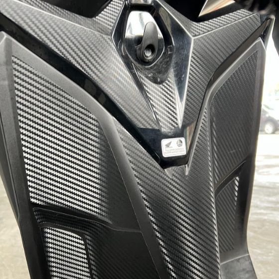 Full Inner Fairings 3D Carbon Fiber Accent For Honda Click Decals ...
