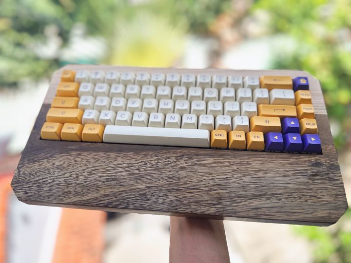 Vỏ Gỗ Bàn Phím Cơ RK G68 - CASE WOOD MECHANICAL KEYBOARD RK G68 | Lazada.vn