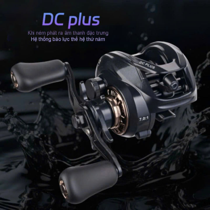 🎣 Deukio DC Plus Chính Hãng – Máy Câu Ngang Đỉnh Cao, Ném Êm – Kéo ...