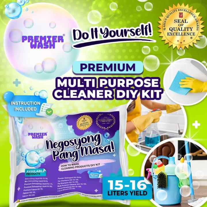 PREMIUM MULTI PURPOSE CLEANER DIY KIT 15-16 LITERS YIELD | Lazada PH