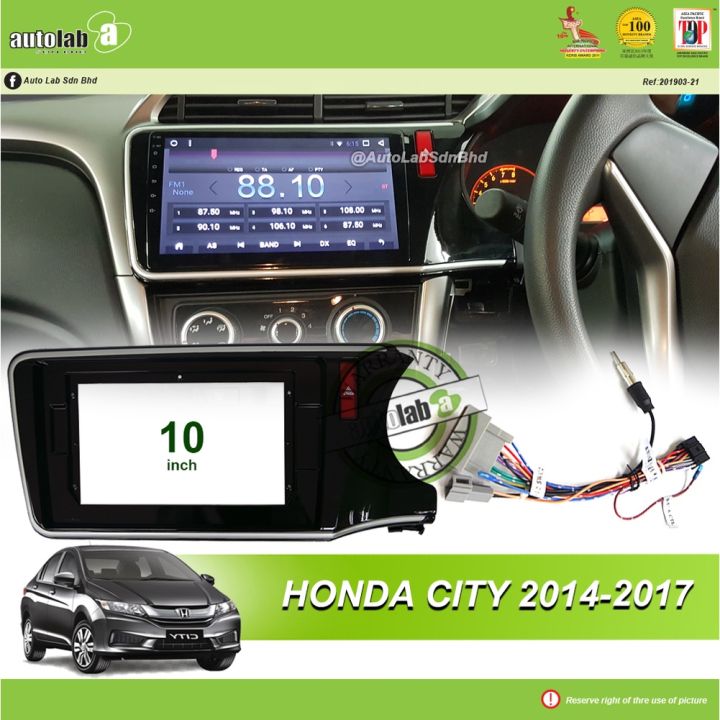 android player 10" casing honda city 2014-2017 | Lazada