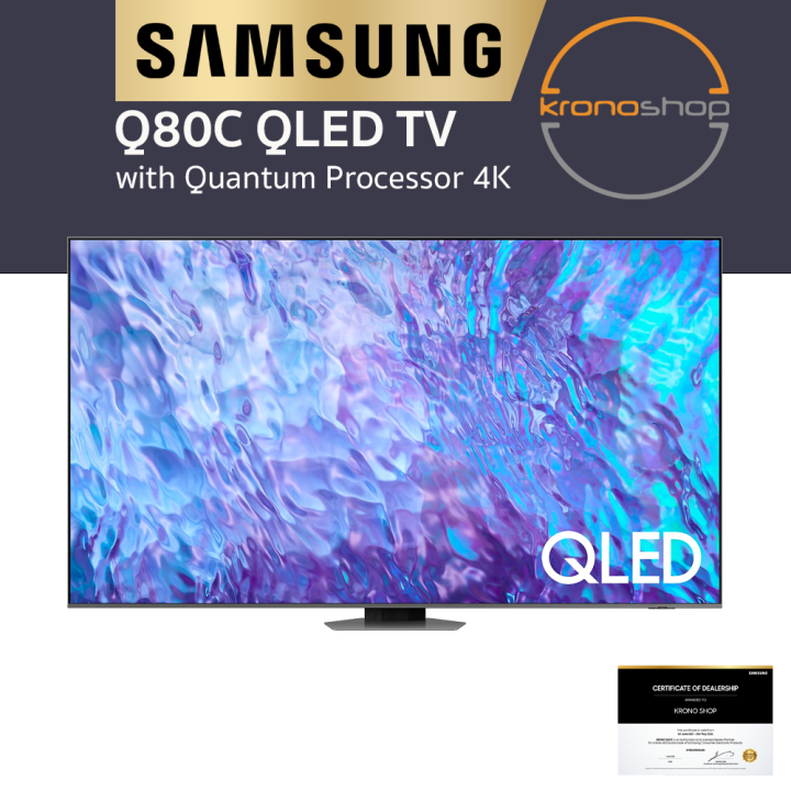 [2023 NEW] SAMSUNG 98 Inch Q80C QLED 4K Smart TV With Quantum Processor ...