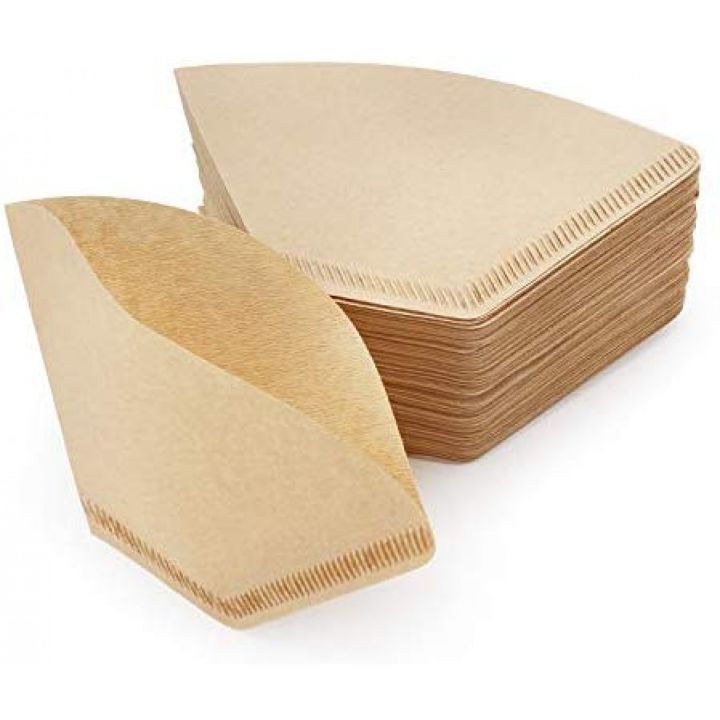 JAPAN COFFEE FILTERS UNBLEACHED FOR 1-2 cups 2-4 cups 4-7 cups | Lazada PH