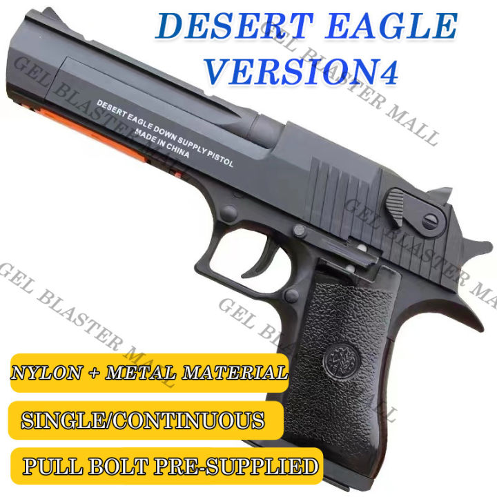 【1 year warranty】Desert Eagle V4 Gel Blaster Electric Full-Auto ...