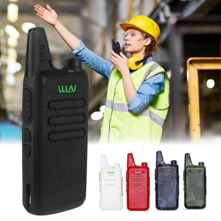 HT WLN Warna UHF Handy Talky Two Way Radio C1 Walkie Talkie 1 Unit ...