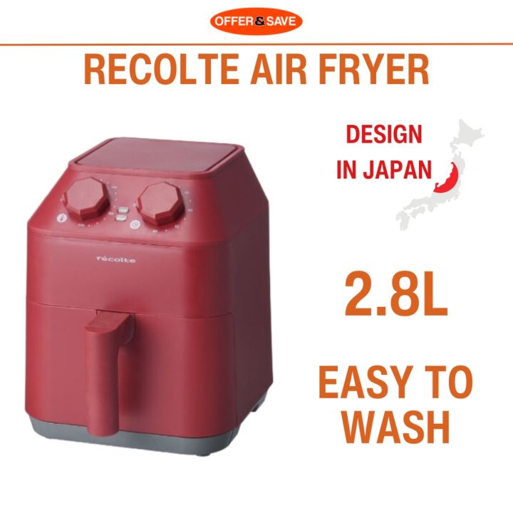 Recolte Air Fryer Air Oven JAPAN | Lazada Singapore