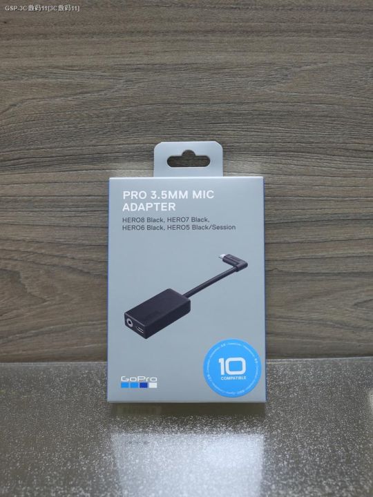 GoPro11/10/9/8/7/6 Original Microphone Adapter 3.5mm Radio Audio ...