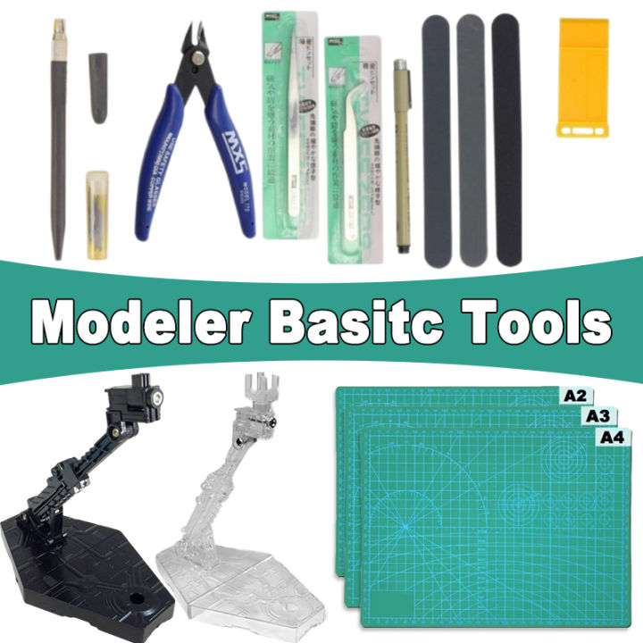 [Ready Stock]Gunpla Model Basic Tools Craft Set / Gundam Beginner Tool ...