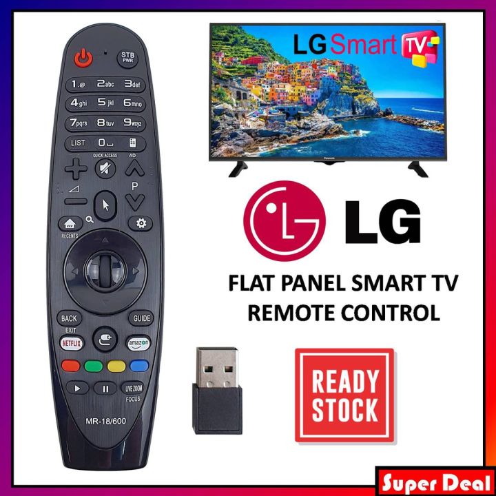 LG Led Lcd Smart TV Magic Remote Control Replacement (MR-18600) | Lazada