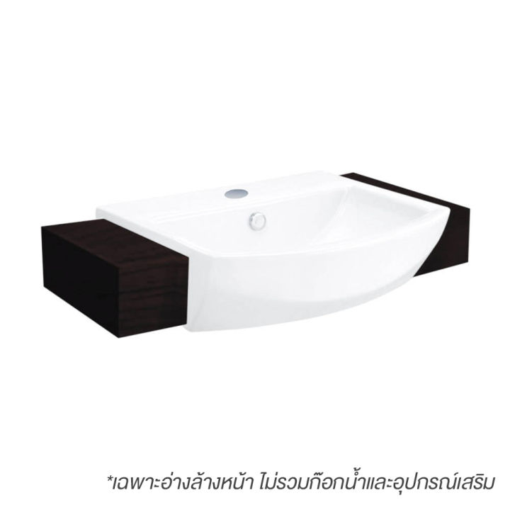 COTTO C02427 อ่างล้างหน้าฝังครึ่งเคาน์เตอร์ | Lazada.co.th