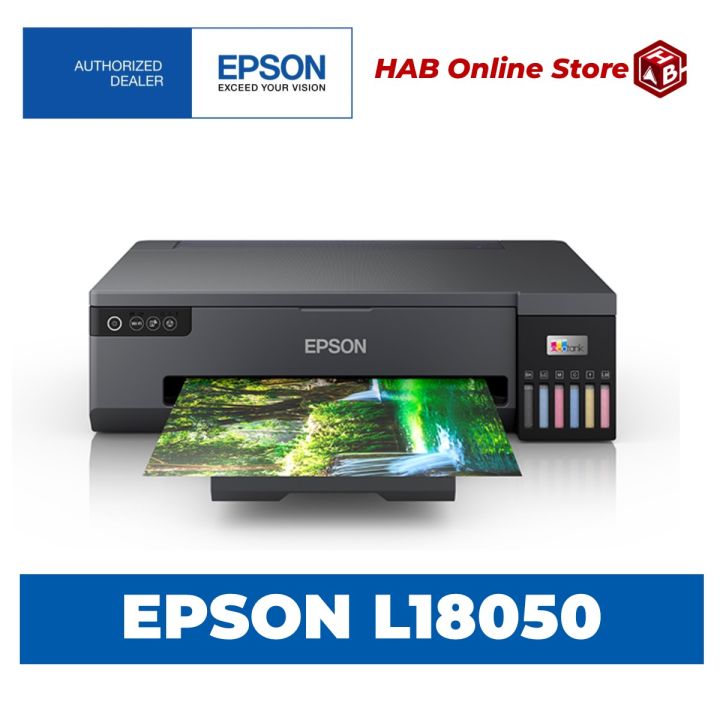 Brand New Epson L18050 Ecotank A3 Photo Ink Tank 6 Colors Wireless Printer 300 gsm WiFi - Epson ...