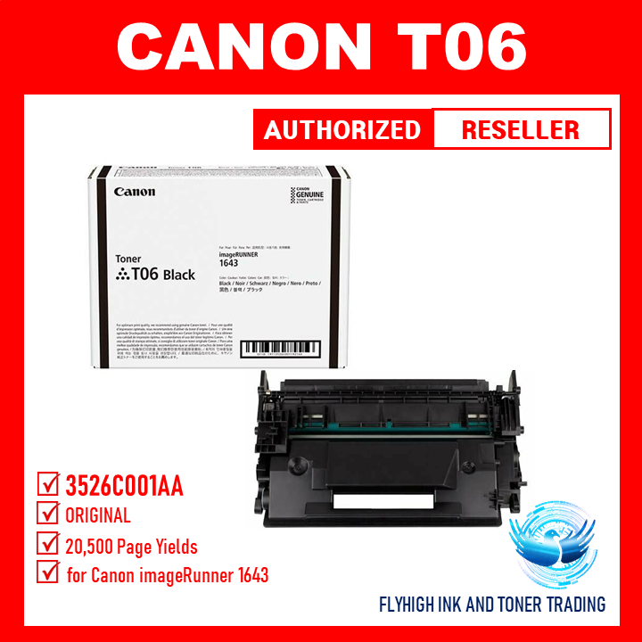 Canon T06 Black Original Toner Cartridge | Lazada PH