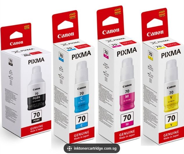 CANON INK GI-70PGBK BLACK INK BOTTLE Model : GI-70PGBK | Lazada.co.th