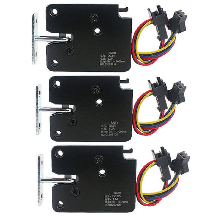 DC 3V 5V 12V Small Electric Control Lock Locker Doo Lock Electronic ...