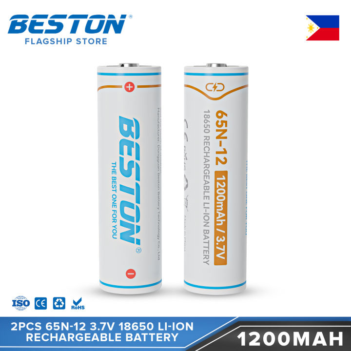 Beston 18650 Rechargeable Lithium Li-ion Battery 65N-12 65N-15 65N-18 ...