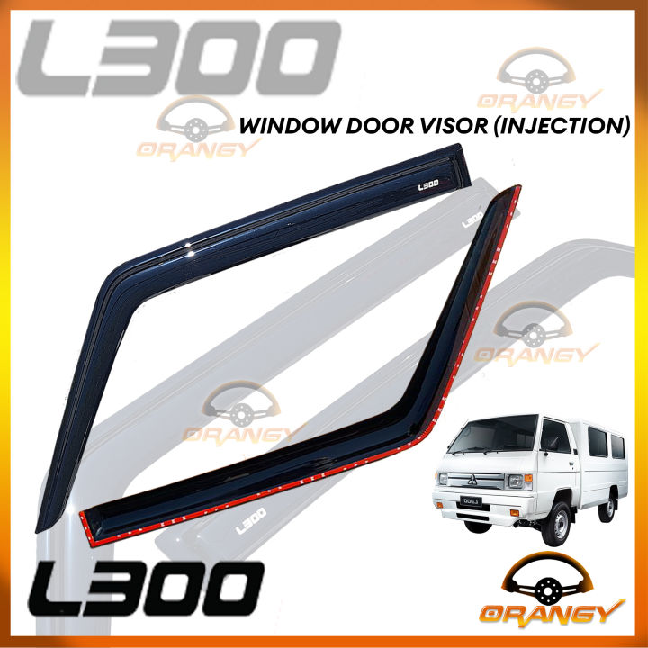 Mitsubishi L300 1998 to 2024 Window Door Visor Black 2015 2016 2017 ...