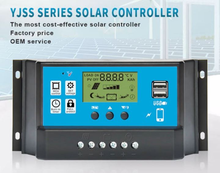 Solar Charge Controller YJSS Pengisi Daya Surya | Lazada Indonesia