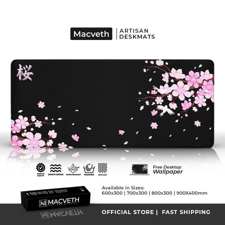 Macveth Artisan Deskmat | Petal | Large Gaming Mousepad | Extended ...