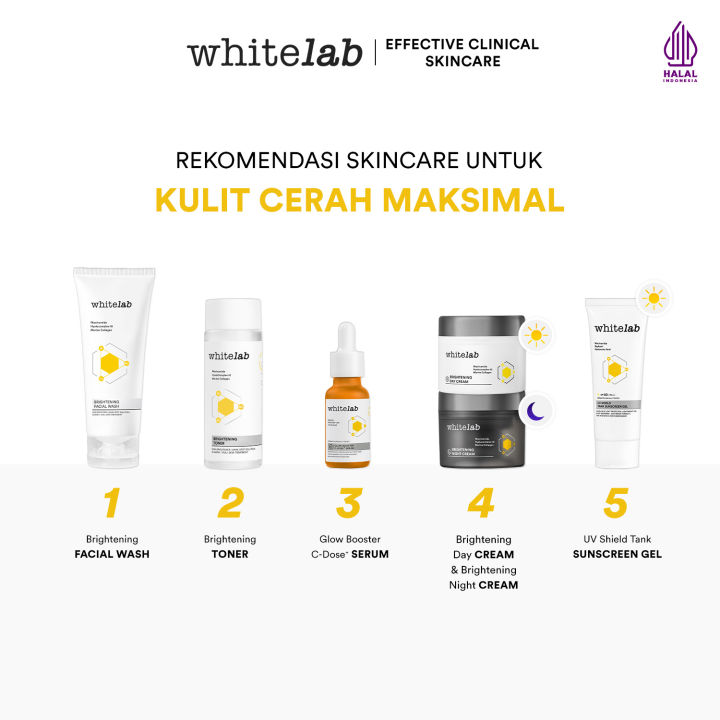 TIRENG Whitelab Brightening Facial Wash - Sabun Pembersih Muka Pencerah ...