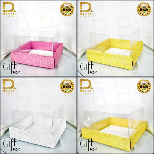 KOTAK BOX TRANSPARENT SPECIAL GIFT UNTUK HANTARAN | Lazada