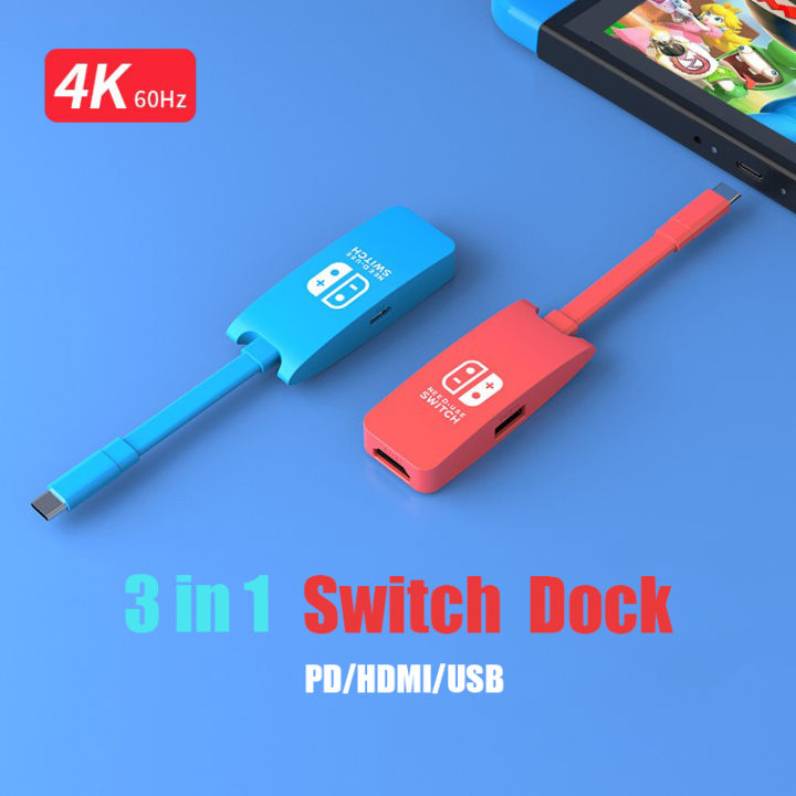 🇸🇬[Ready Stock] Switch TV Dock for Nintendo Switch 1 & 2 Accessories ...