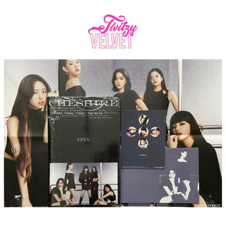 ONHAND OFFICIAL Itzy Cheshire Standard Version Unsealed Albums Yeji Lia ...