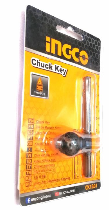 Ingco CK1301 1/2" Chuck Key for 13mm Drill Chuck ~ ODV POWERTOOLS ...