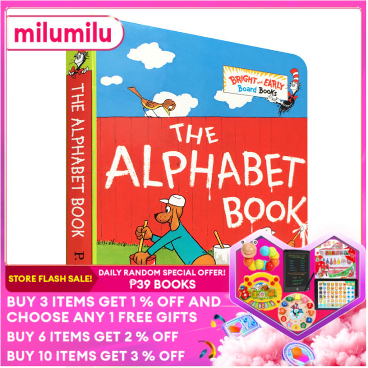 milu Picture Book The Alphabet Book Board Book P D Eastman Children's ...